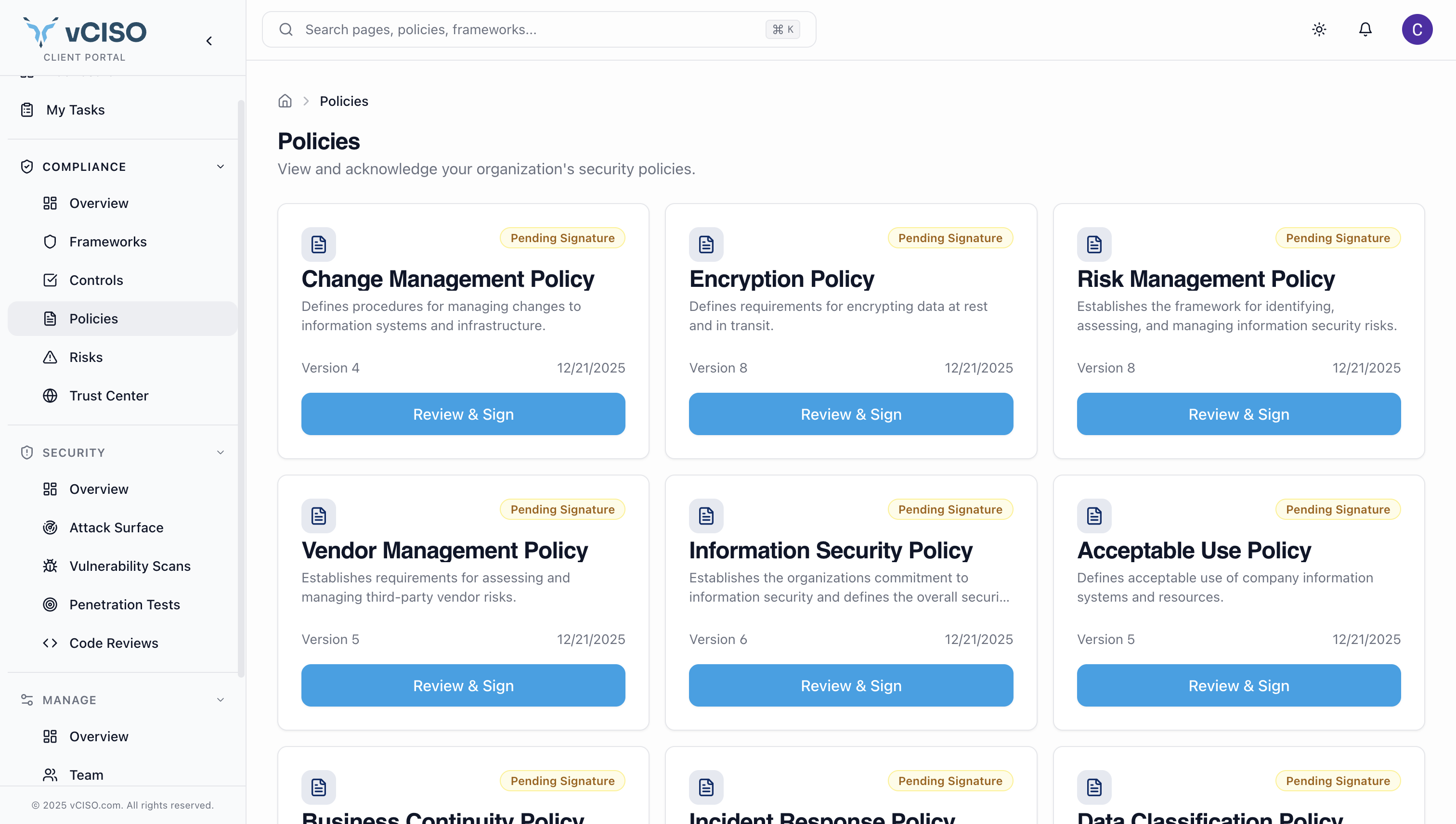 vCISO.com - Elite Virtual CISO Services | Async Security Leadership